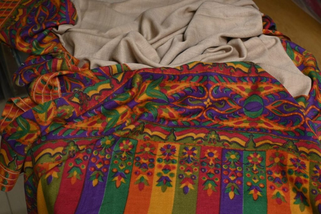 Pure Indian Woollen Shawl - Abbas Cloth House