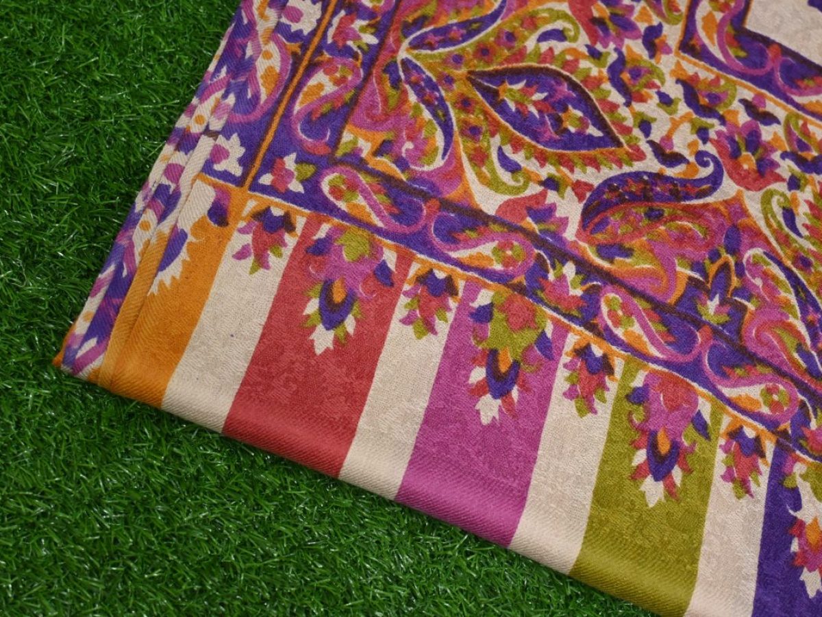 Printed Pashmina Shawl DSC 2582 Abbas Cloth House