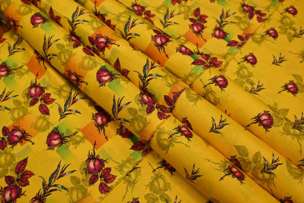 Marina Wool Two Piece Colour # Yellow - Abbas Cloth House